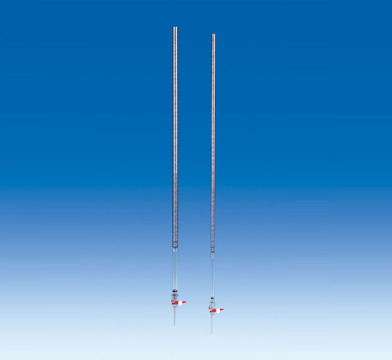 Burette of borosilicate glass