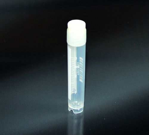 Cryovials external thread