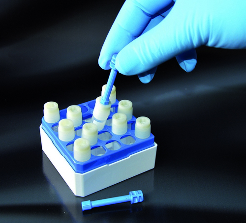 Cryovials picker rod