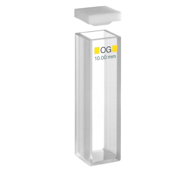Cuvette macro cell og optical path lenght 10 mm 3 500 µl