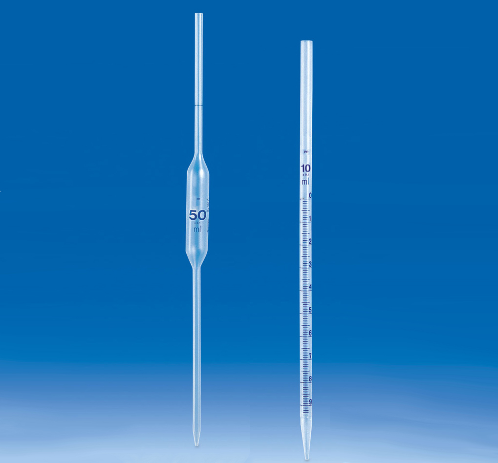 Pipette graduate e tarate