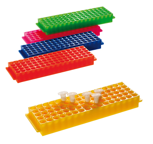 80 well microtube racks