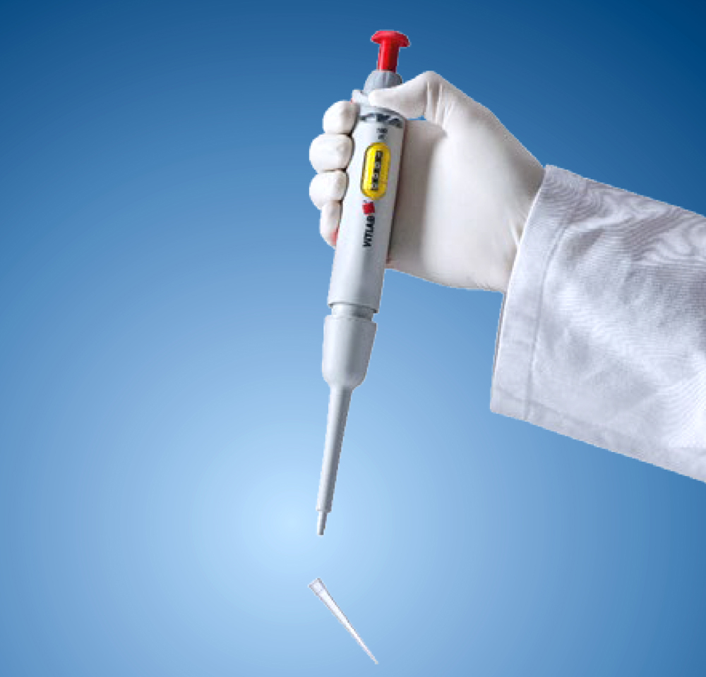 Adjustable volume pipettes vb