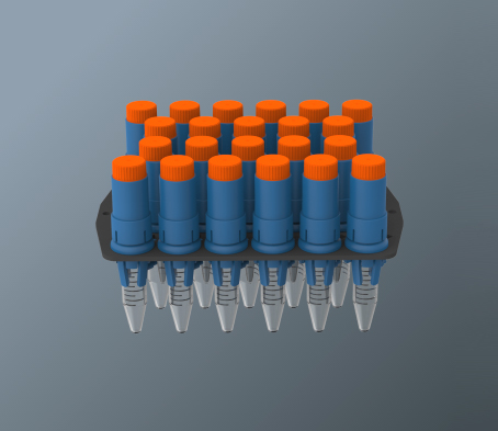Tube rotator with fixed speed