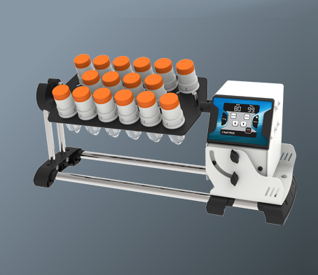 Digital tube plate rotator variable speed