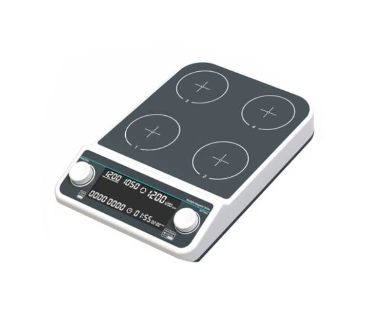 4 positions multiple magnetic stirrer